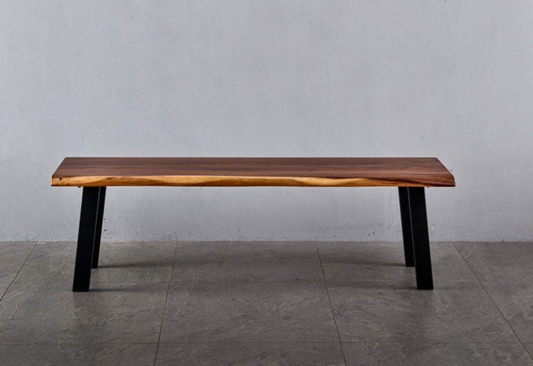 Live Edge Walnut Bench – Keelan Scott