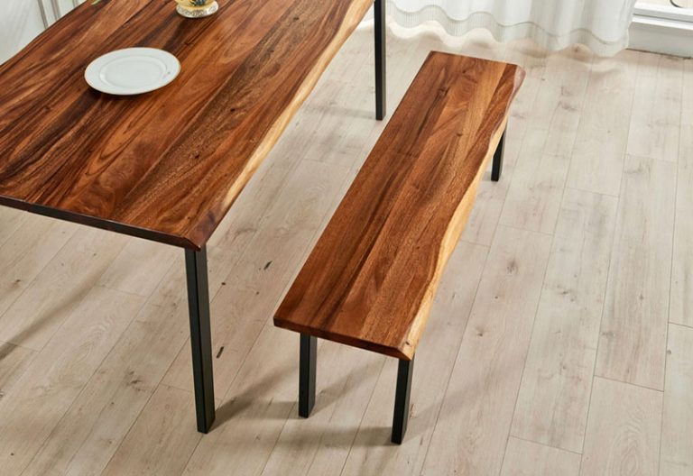 Live Edge Walnut Bench – Keelan Scott